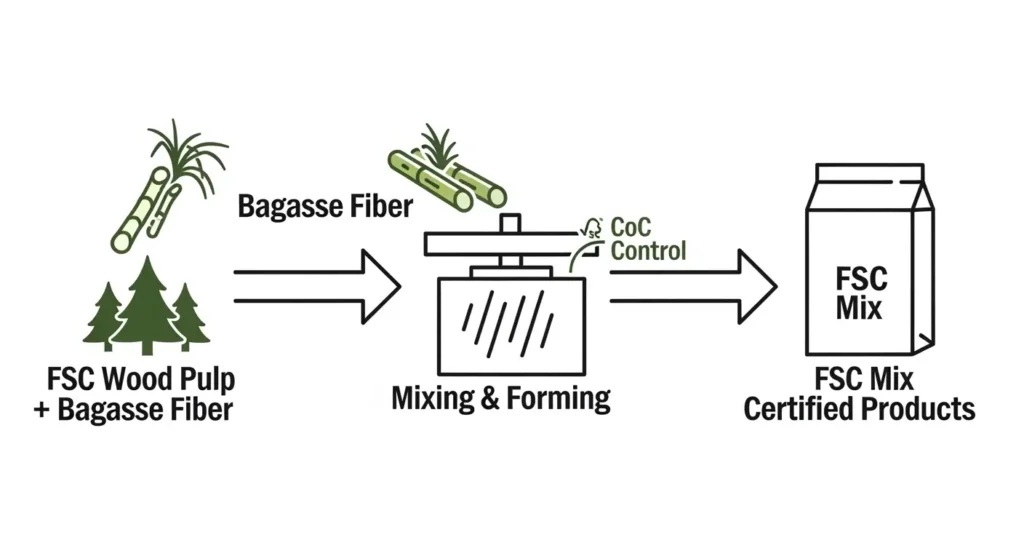 FSC Mix Explained | Bagasse and Certified Pulp in Packaging